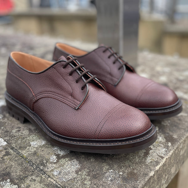 Trickers Matlock - Brown Zug Grain 6 Wide Fitting – The Shoe Healer