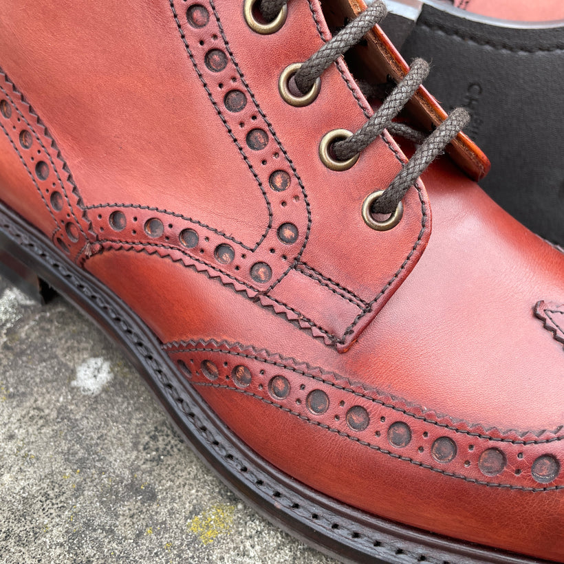 Cheaney Tweed R - Dark leaf – The Shoe Healer
